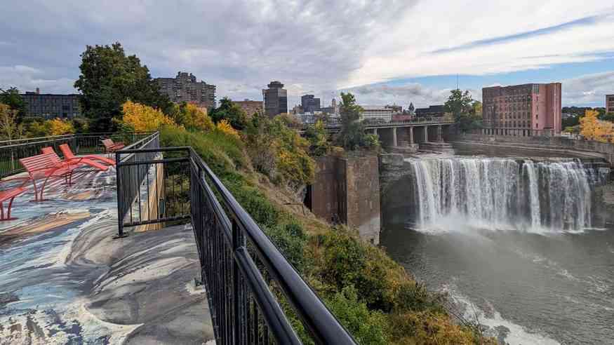 High Falls on the Genesee River - Day Trips Around Rochester, NY